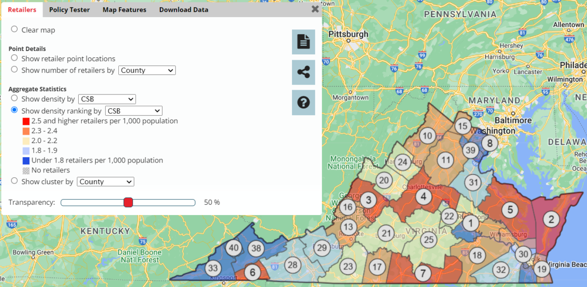 The benefits of mapping alcohol outlets – Counter Tools