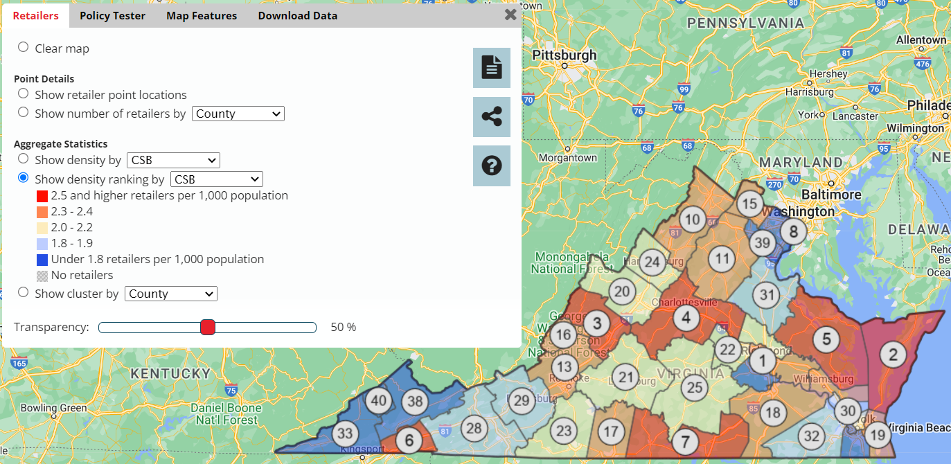 The benefits of mapping alcohol outlets – Counter Tools